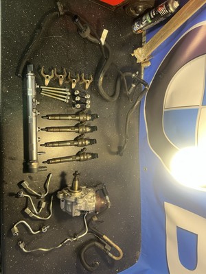 BMW E81 E87 E90 E91 E92 120d 320d Diesel N47 Set Fuel Injector ...