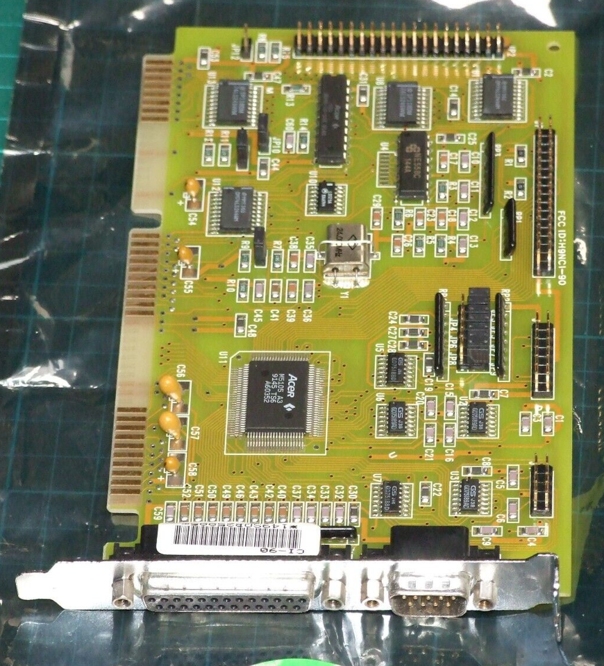 Acer Multi-I/O controller 16-bit ISA card for vintage 286 386 486 PC | eBay
