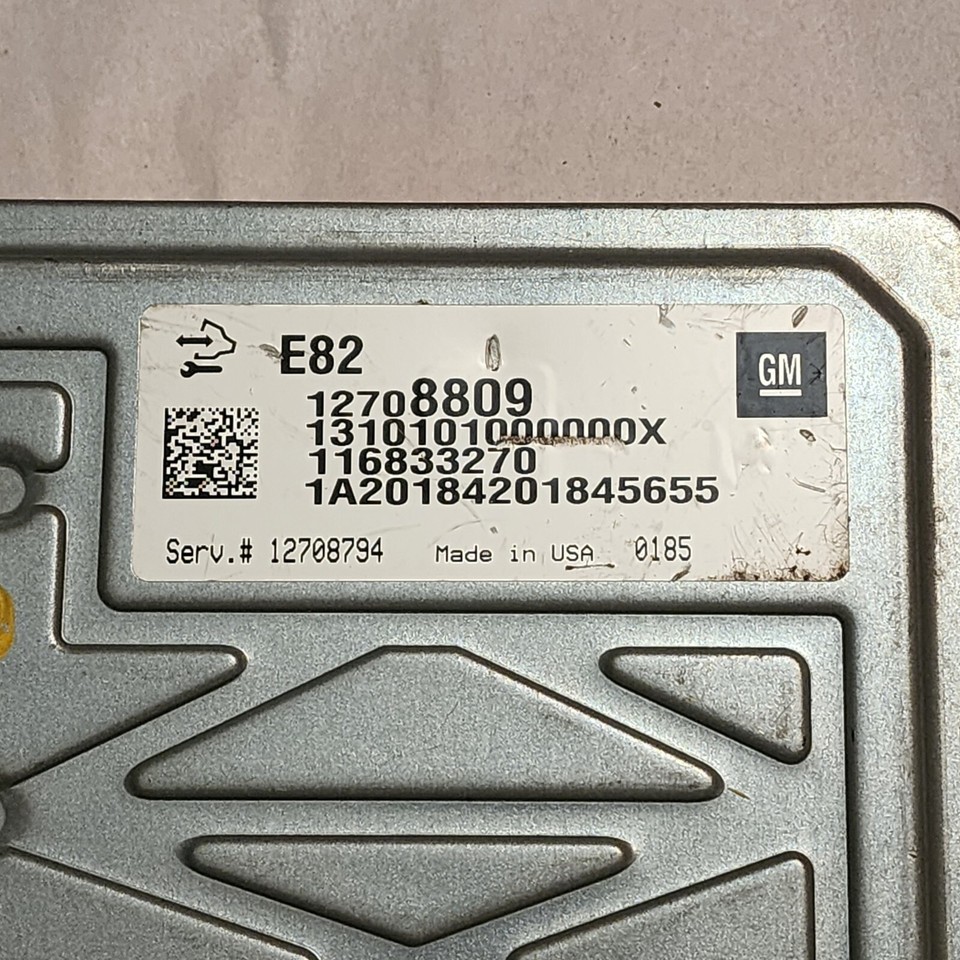2020 Chevy Traverse 3.6 Engine Computer Control Module ECU 12708809 ...