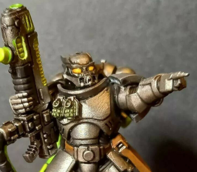 FALLOUT ENCLAVE HELMET (10x) compatatble with warhammer 40k space ...