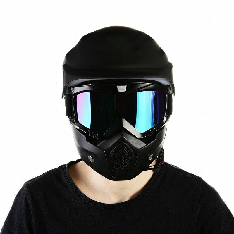 Motorcycle Goggles Face Mask Dirt Bike Motocross Off-Road MX ATV ...