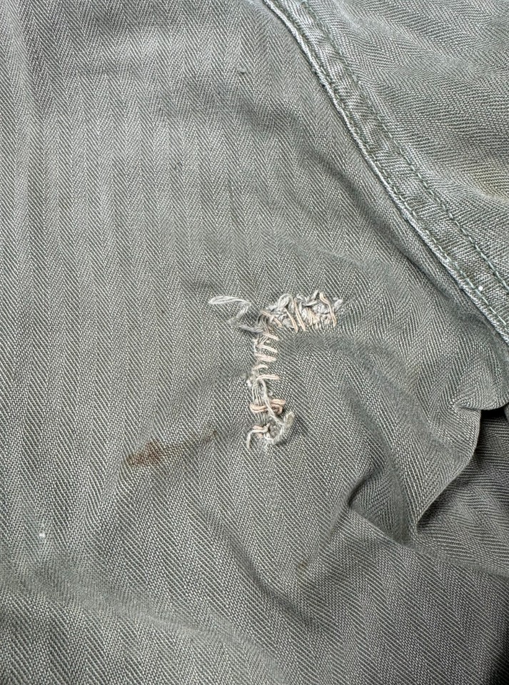 WW2 era US Army HBT Combat Field Trousers Pants Fatigue Uniform Size ...
