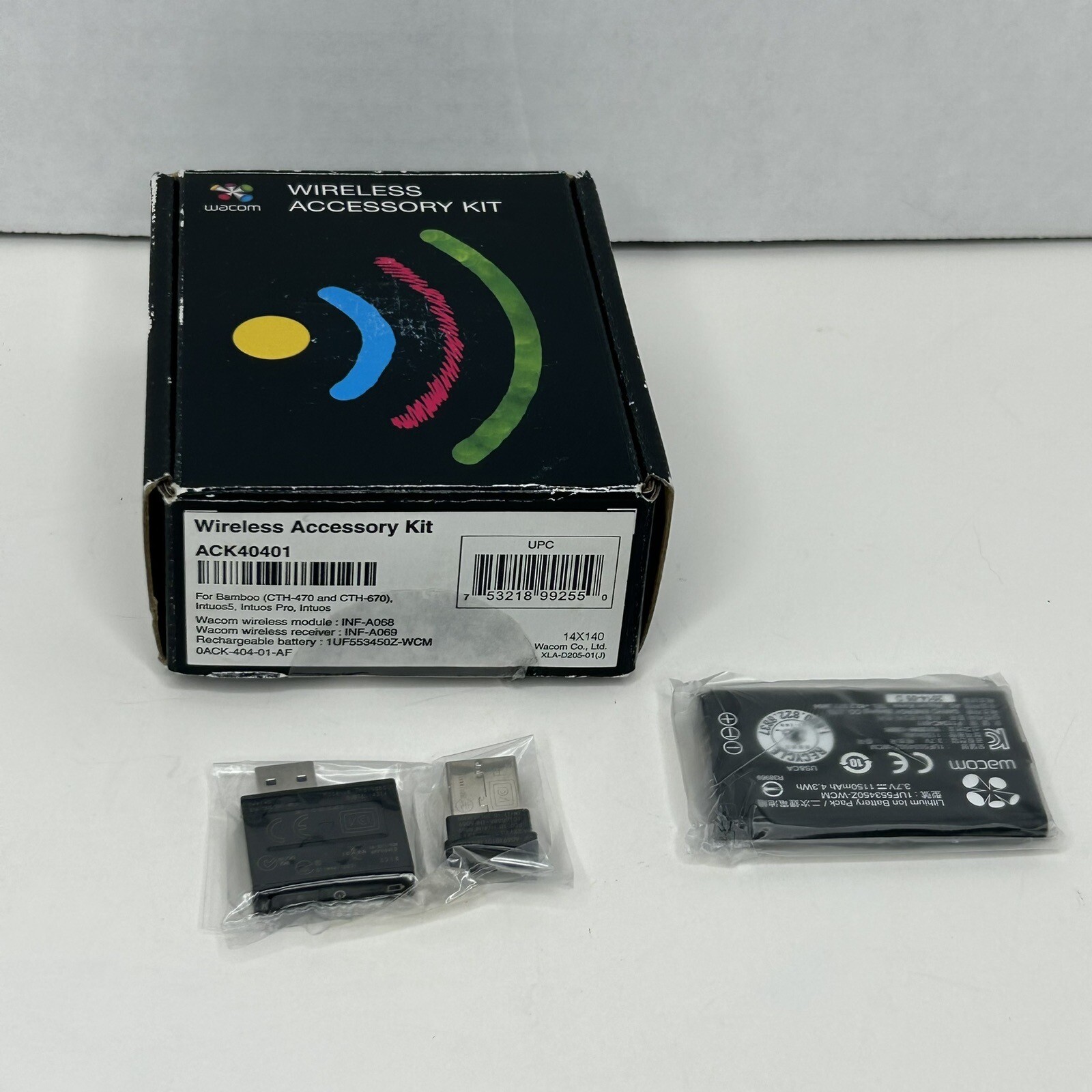 Wacom ACK40401 Bamboo Tablet Wireless Accessory Kit for sale online | eBay