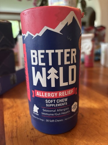 Better Wild Allergy Relief Chews For Dogs | eBay