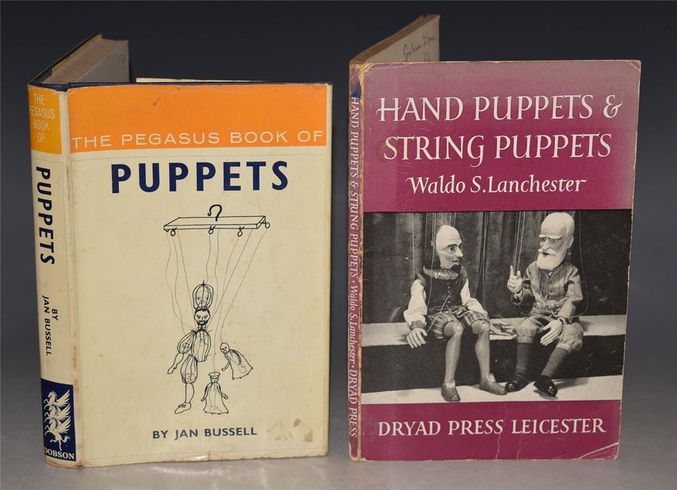 Collection of 32 Books PUPPETS Puppetry Dolls Marionettes Toys ...