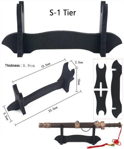 New Samurai Sword Katana Tanto Stand Holder Japanese Sword Display Rack ...