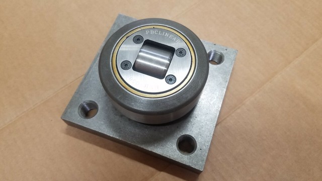 4 PBC Linear Hvb-058 Hevi-rail Mounted Linear Bearings Width 57mm for ...