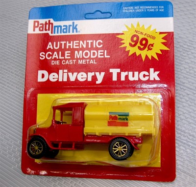 1989 Limited Ed. Pathmark Delivery Truck Die-Cast Metal Authentic Scale ...