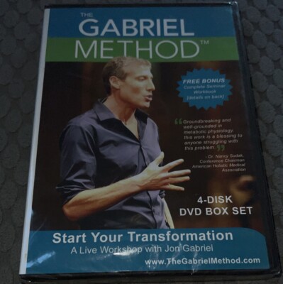 The Gabriel Method Start Your Life Transformation 4 DVD Disk Box Set ...