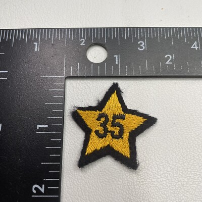 Small 35 Star Patch (Guessing 35 Years Of Service) 371D | eBay