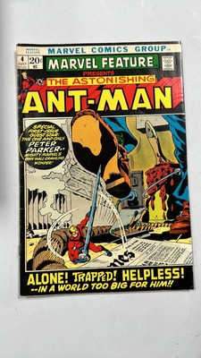 Marvel Feature # 4 - Ant-Man stories start, 1st Michael Stockton | eBay