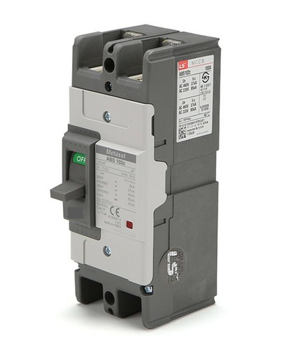 LS Electric Metasol ABS102c 2P 125AF Molded Case Circuit Breaker MCCB ...