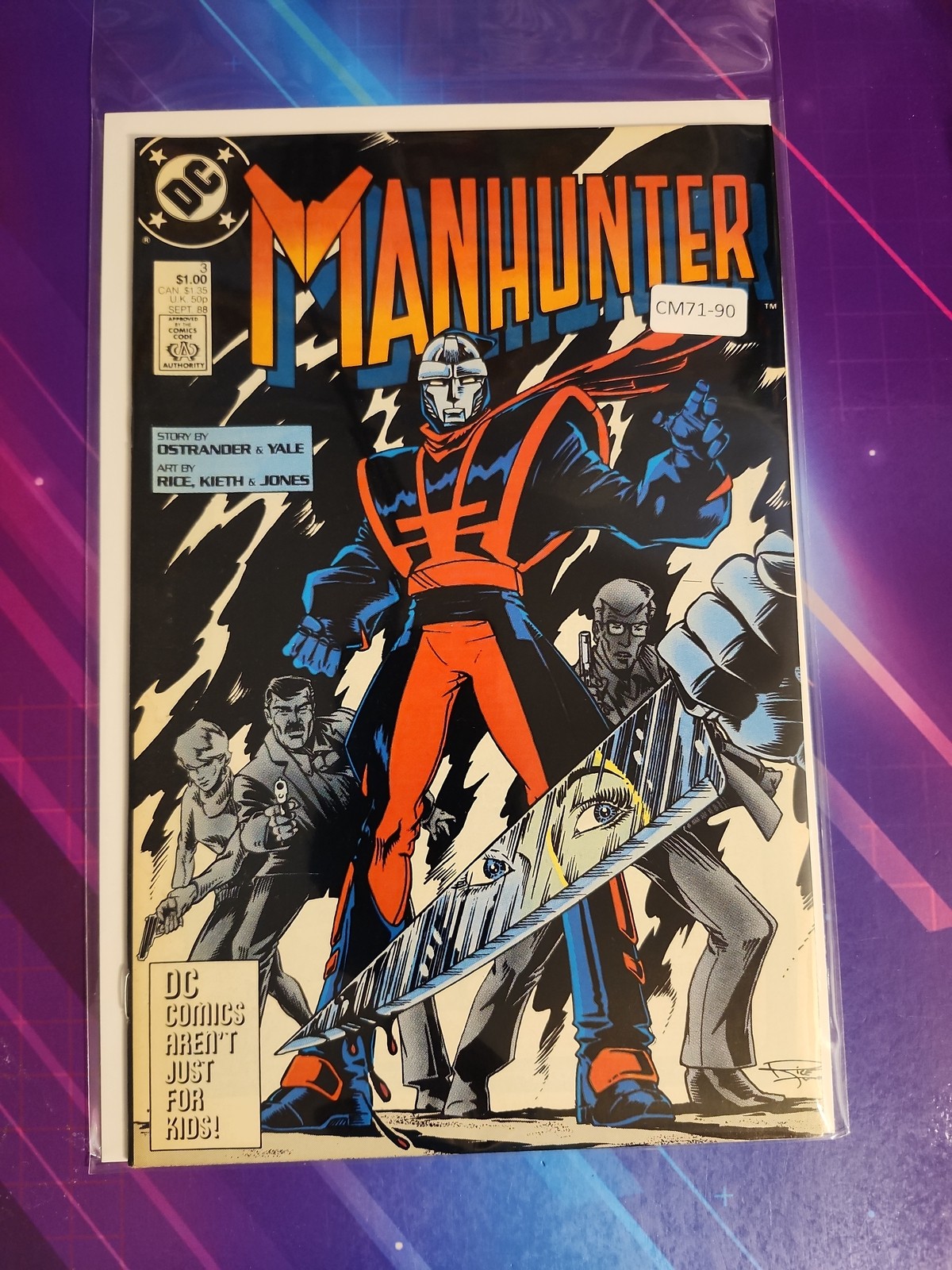 MANHUNTER #3 VOL. 1 HIGH GRADE DC COMIC BOOK CM71-90 | eBay