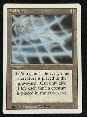 MTG / Magic: The Gathering - 3rd Edition Revised - Soul Net | eBay