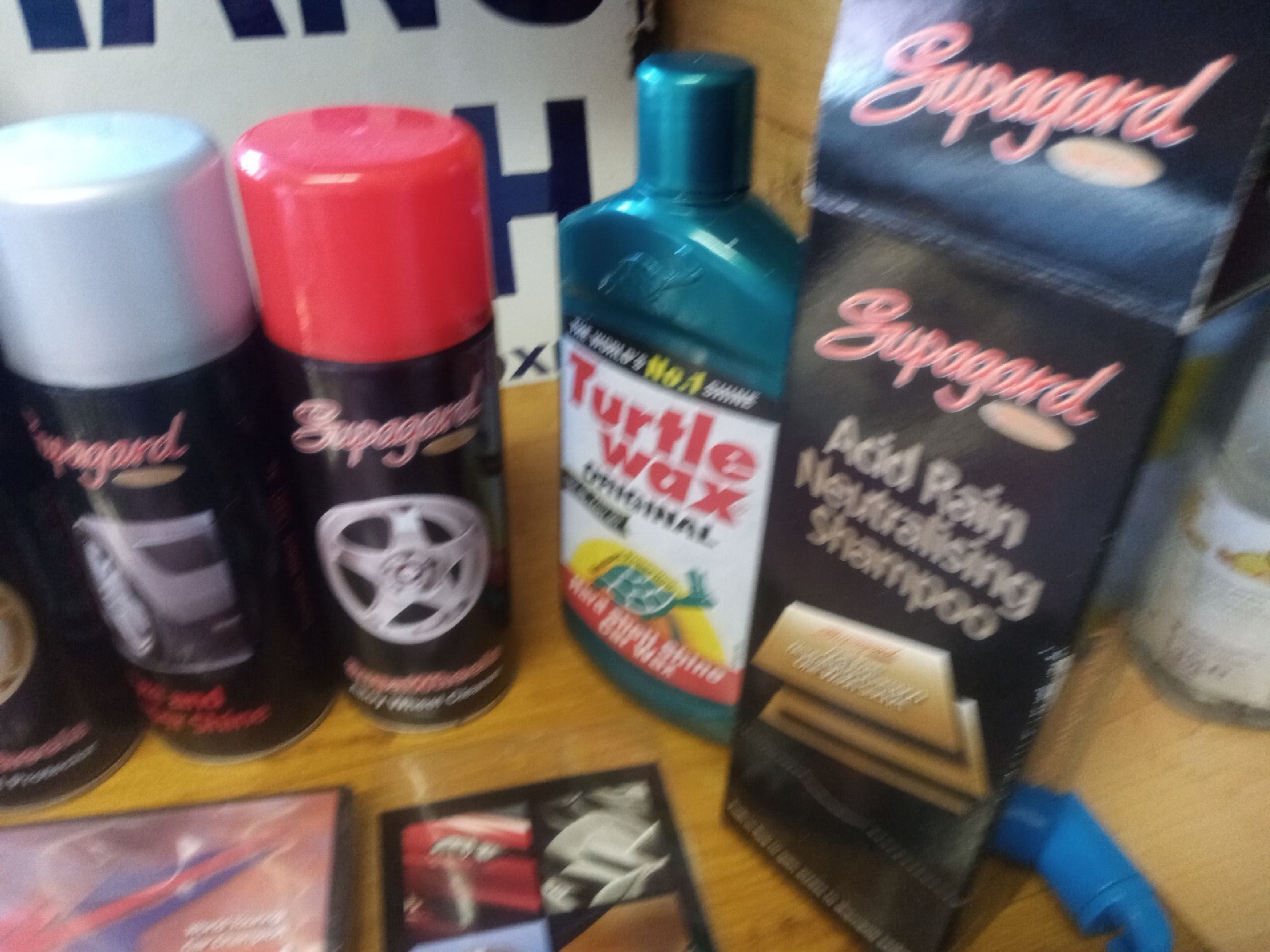 SUPAGARD Ultra Pro Car Care Cleaning Kit/Valeting Set with Case -Used ...