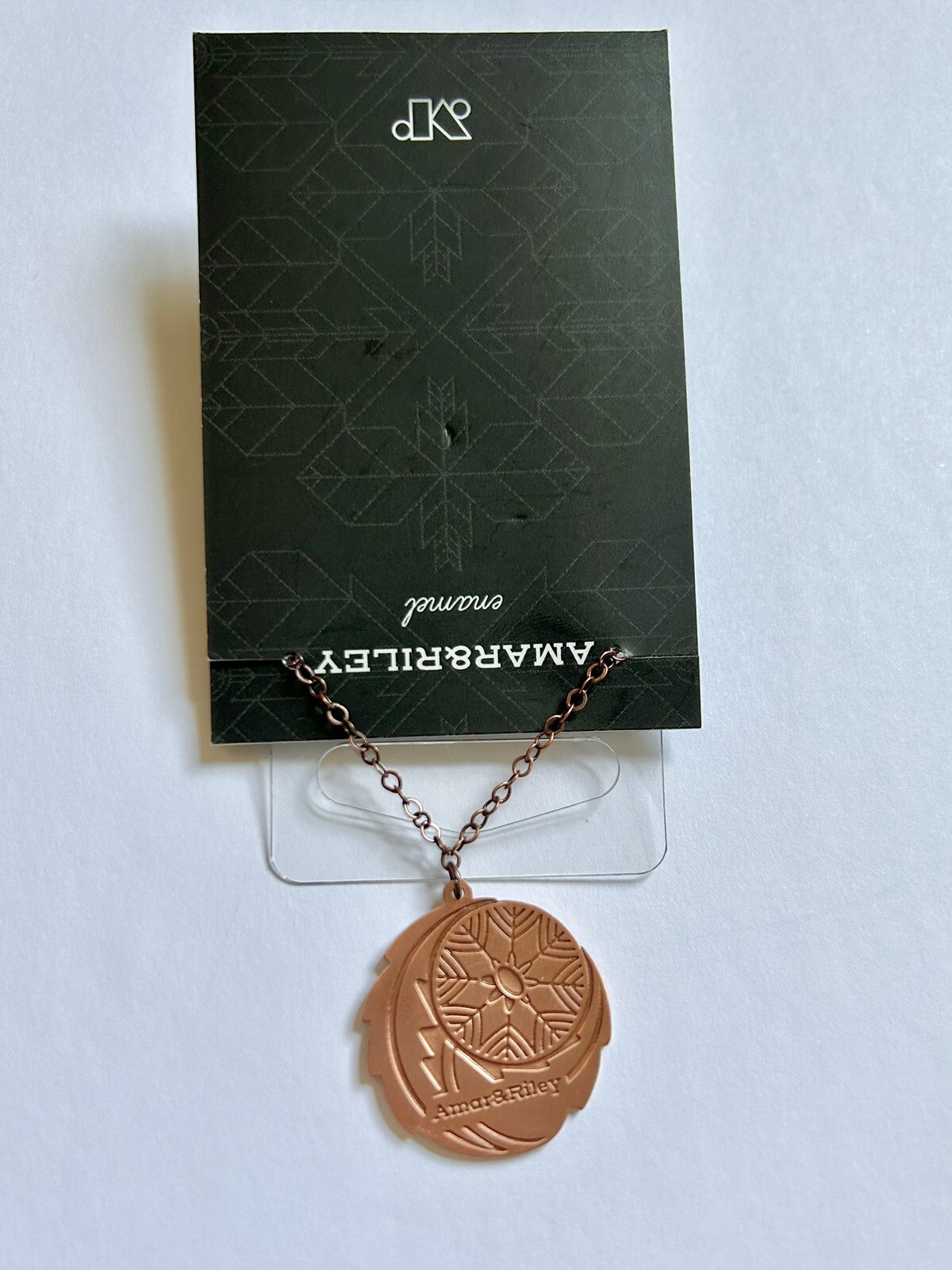 NEW! Amar&Riley “DANDELION” NECKLACE — Antique Copper Finish w/18 ...