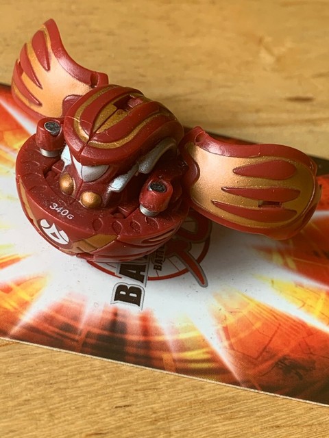 Bakugan Monarus Red Pyrus B2 Bakuclear 340G | eBay
