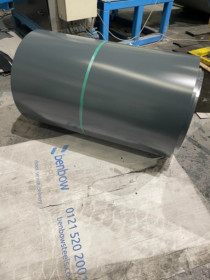 Steel Corrugated Roof Sheets 10ft 0.5mm Thick Anthracite Grey Polyester ...