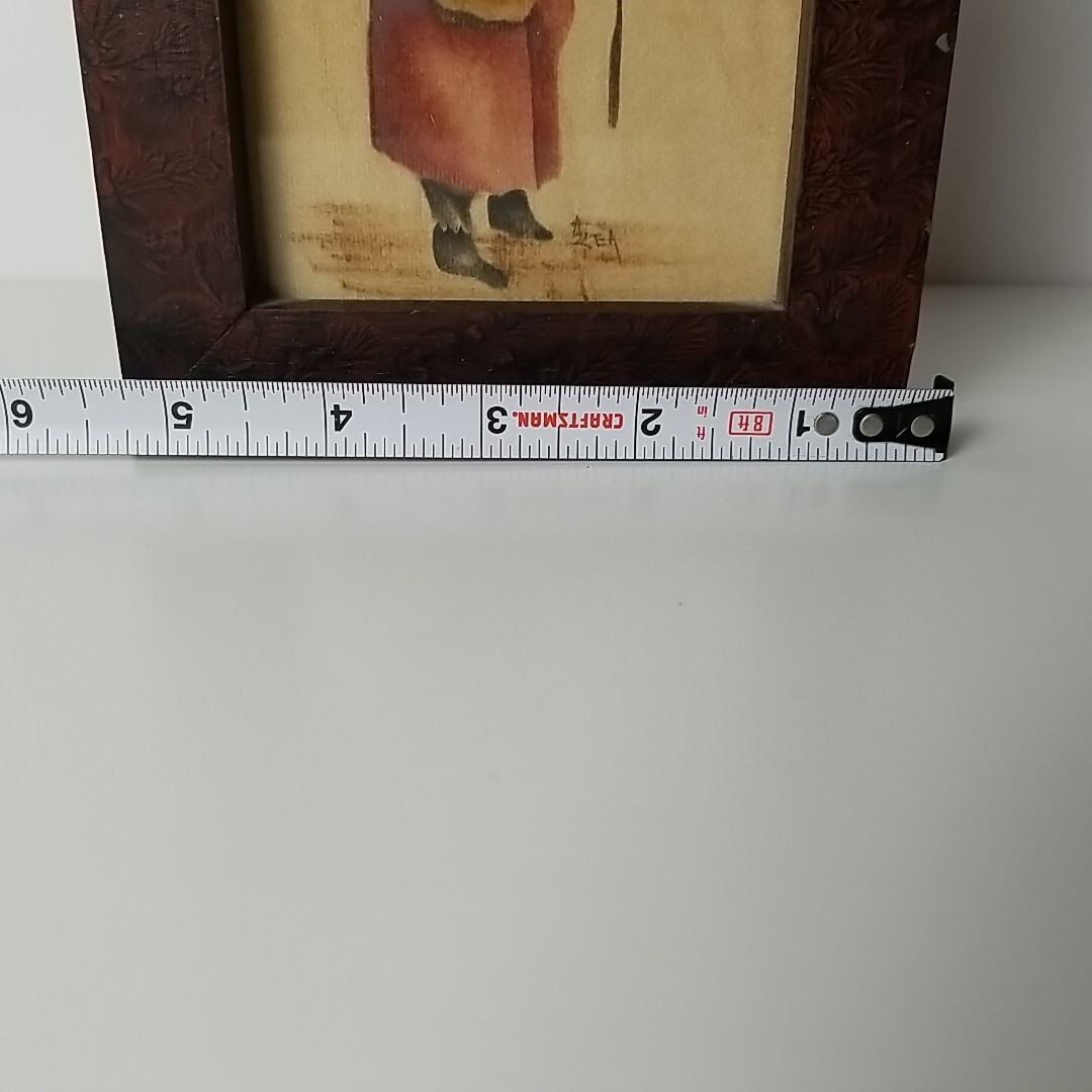 SIGNED ANN REA Santa Claus Christmas Oil On Velvet Theorem Painting ...