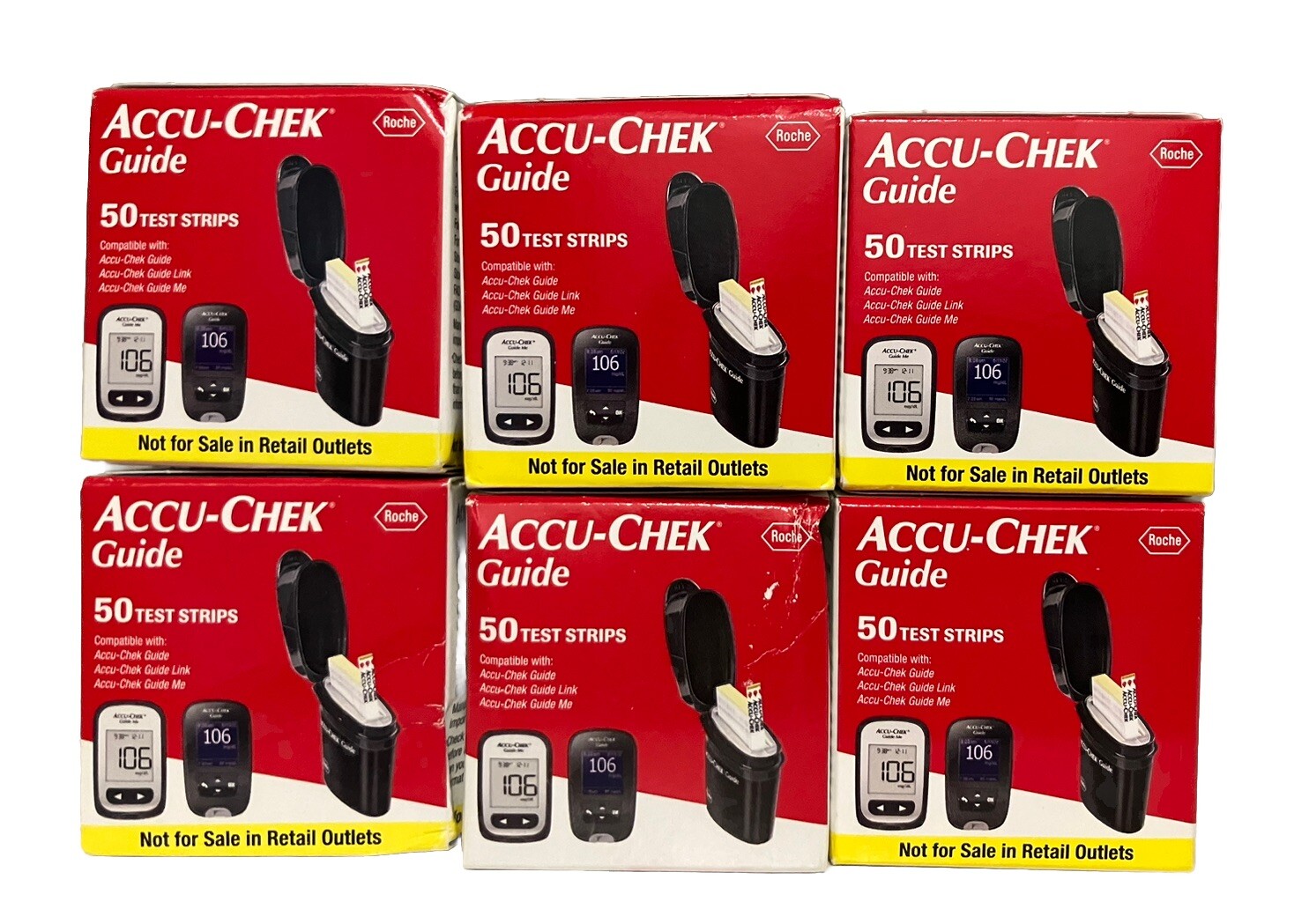 300 Accu-Check Guide Test Strips~Exp~7/24~9/24~$88.99~Free Ship | eBay