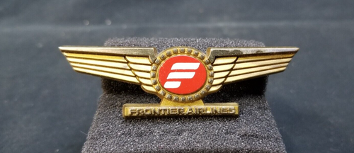 Vintage Stoffel Seals Frontier Airlines Junior Kiddie Wings Lapel Pin ...