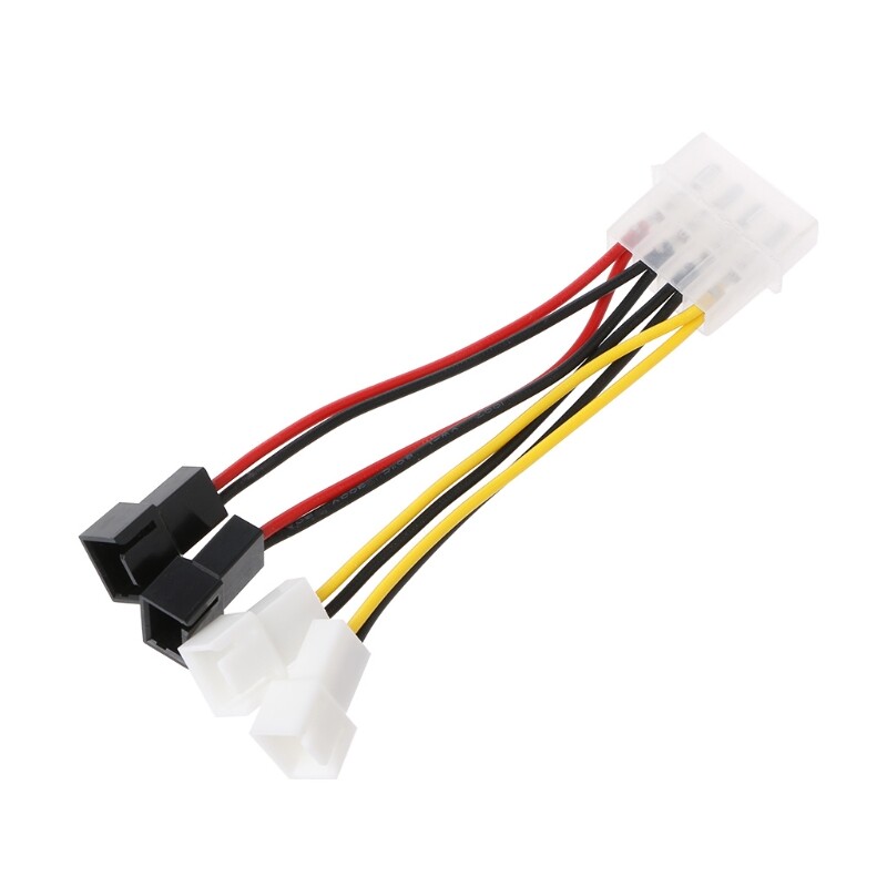Adapter Converter Cable IDE Molex 4Pin to 3Pin TX3 for Case Cooling Fan ...