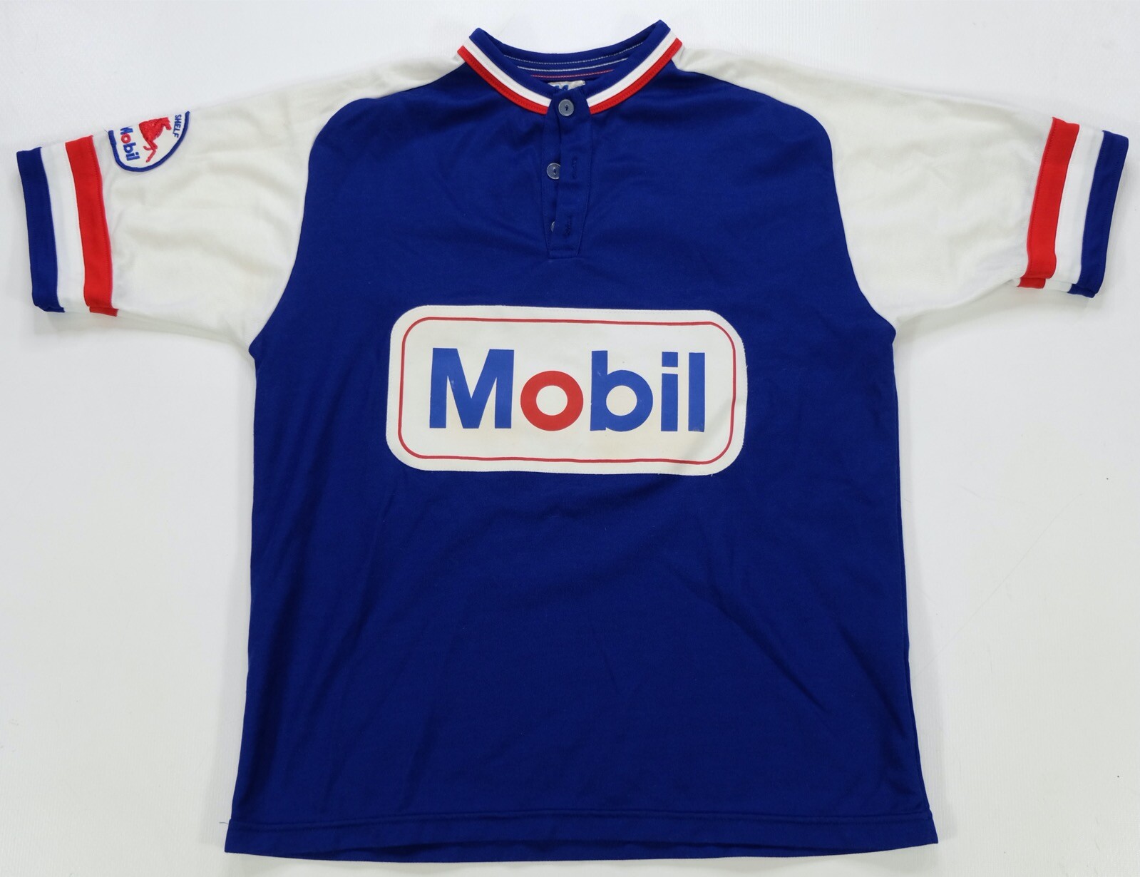 Rare VTG MASKA Mobil One Scotian Shelf Pegasus Jersey Shirt 60s 70s ...