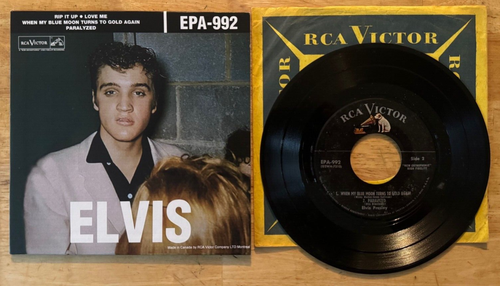 45 7" EP ELVIS PRESLEY RIP IT UP RCA VICTOR EPA 992 | eBay