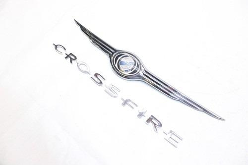 2004 CHRYSLER CROSSFIRE ZH COUPE #374 REAR TRUNK BADGE EMBLEM LETTERS ...