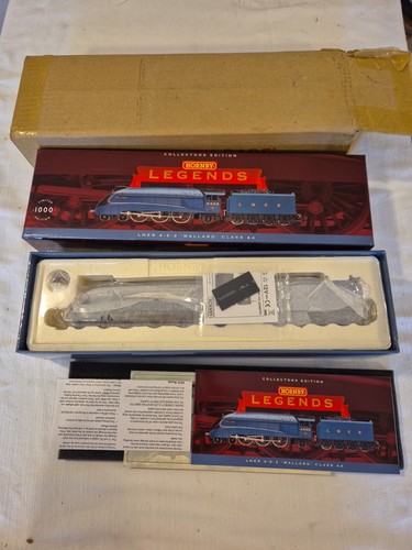 Hornby LNER Blue 4-6-2 Class A4 Mallard 4468 Steam Locomotive. New ...
