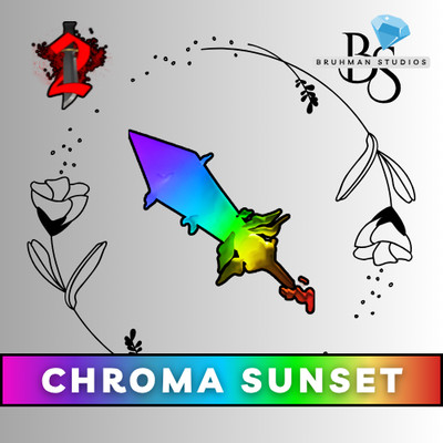 LIMITED🚨| Roblox | Murder Mystery 2 | MM2 | Godly Chroma Sunset - CHEAP | eBay