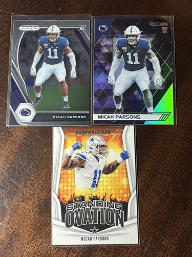 (3) Micah Parsons Rookie Card Lot | eBay