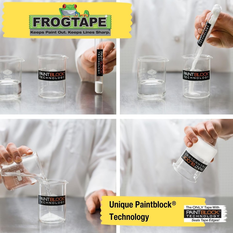 Frog Tape 36mm x 41m Delicate Surface Painters Masking Tape for Sharp ...