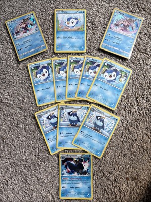 🔹 Pokémon Water-Type Evolution Line - Includes Piplup Evolution Set ...