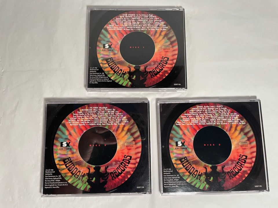 The Buddah Box A History Of Buddah Records 3 CD Box Set,Like New | eBay