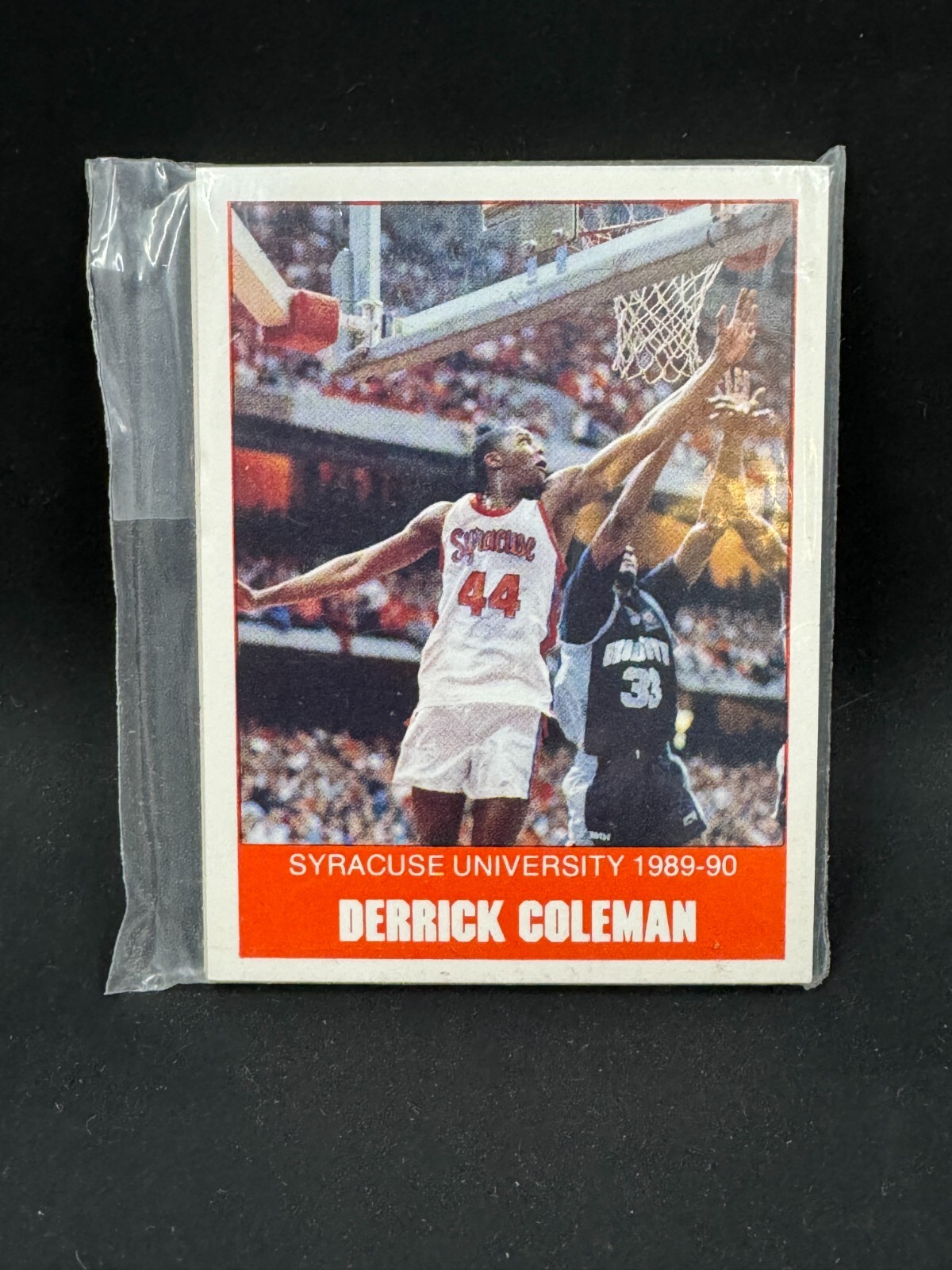 1989-90 Burger King/Pepsi Promo Syracuse University Basketball Team Set ...