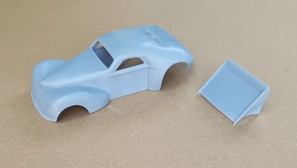 ABS-LIKE RESIN 3D PRINTED 1/24 1941 WILLYS PRO MOD COUPE BODY | eBay