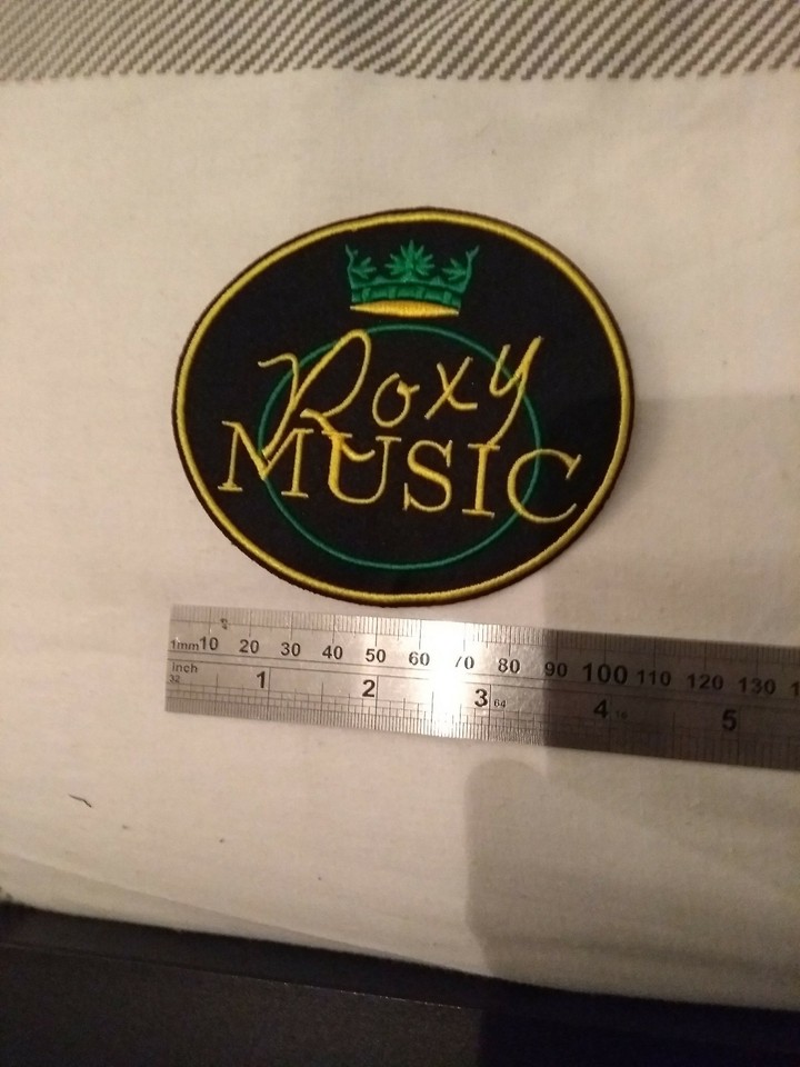 Roxy Music Sew on patch, new copy of Siren Tour arm patch worn by Bryan ...