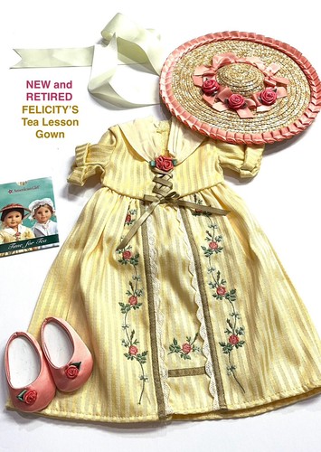 NEW! AMERICAN GIRL Doll Felicity’s Tea Lesson Outfit-Released 2005 ...