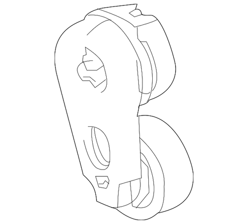 Genuine Jaguar аксессуар приводной ремень натяжитель в сборе C2D45642 ...