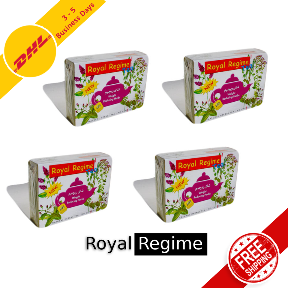 4 PACKS Royal Regime Herbal Tea Weight Loss Diet Slimming Fast Shipping ...