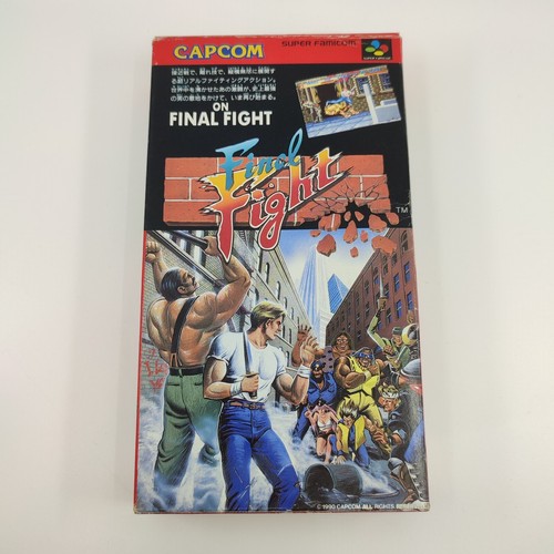 Final Fight Japan Japanese Boxed Super Famicom Game | eBay