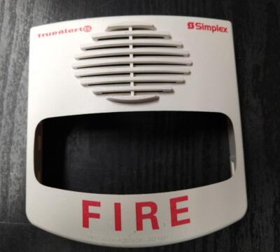 Simplex 49AVC-WRFIRE-O - WHITE, ADDRESSABLE HORN STROBE, WALL (COVER ...