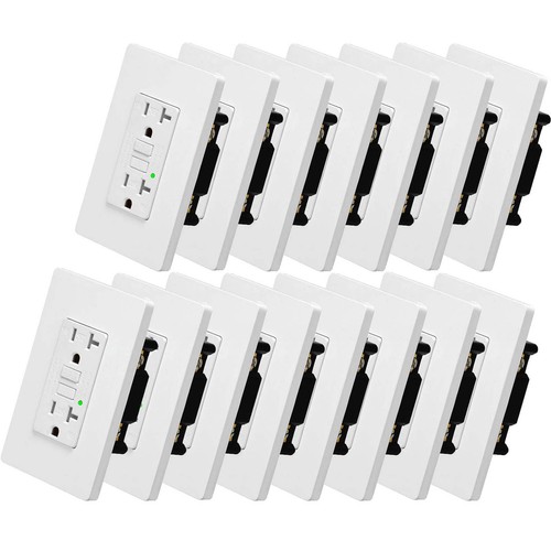 Electrical Outlets Receptacles GFCI GFI 15AMP TR Weather Resistant w ...
