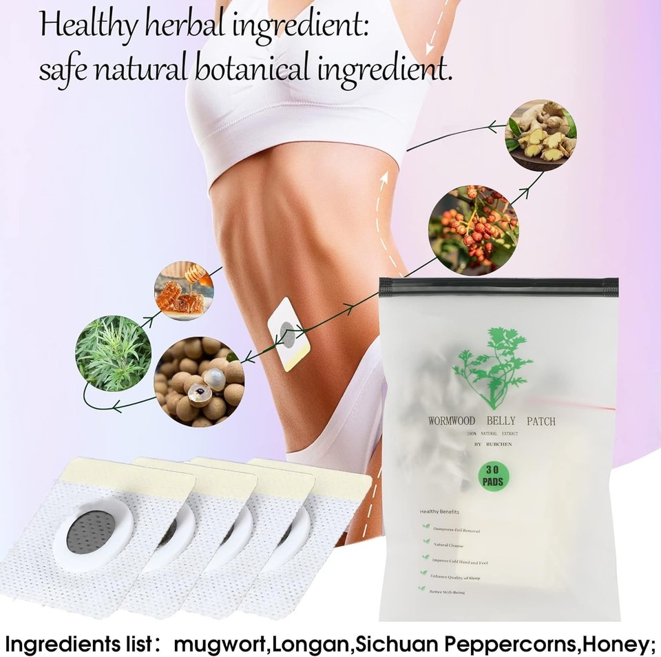30/60/120 Pcs Slim Patch Weight Loss Slimming Belly Pads Detox Burn Fat ...