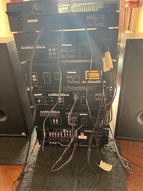 Kenwood A-85 Hi-Fi Stereo Stack System x6 Separates, remote control and ...