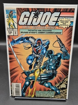 Marvel Comics GI JOE #150 Low Print Run 1994 / SHIPS FREE | eBay