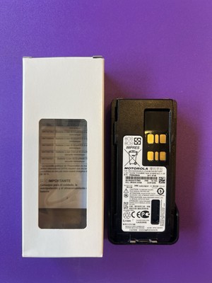 OEM 2024 Motorola PMNN4544A Li-Ion IMPRES Battery IP68 2450mAh XPR7350 ...