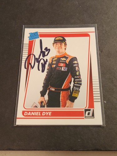 Daniel Dye Signed 2022 Donruss Rated Rookie Auto #33 | eBay