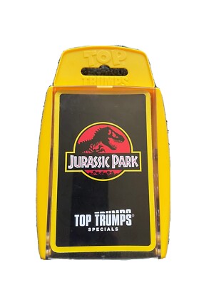 jurassic park top trump cards | eBay UK